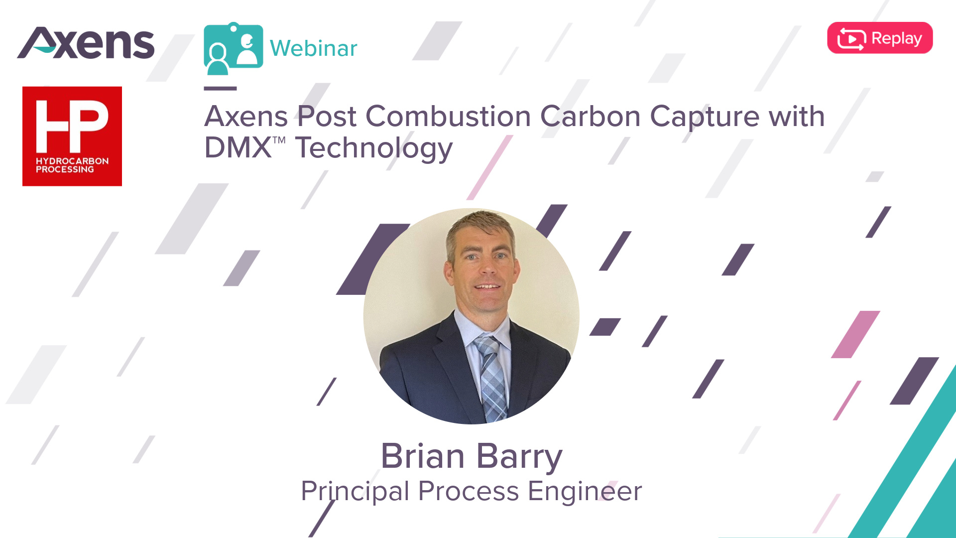 Webinar - Axens Post Combustion Carbon Capture with DMX™ Technology - Axens
